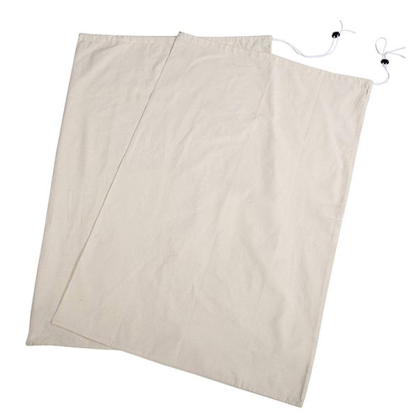 Quality OEM Large Cotton Drawstring 3cm 5 OZ Laundry Hamper Bag for sale