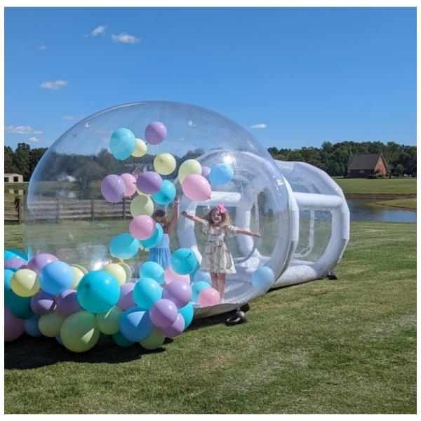 Quality Large Chin Ball Pool Commercial Inflatable Bubble House for Kid Age Range 8 to for sale