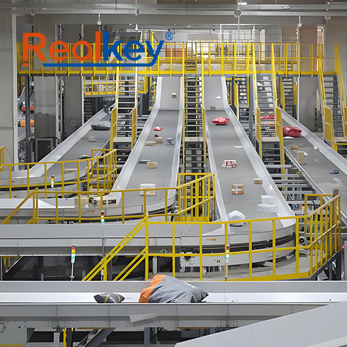 Quality Customized Warehouse Belt Conveyor Easy Installation For Courier Services for sale