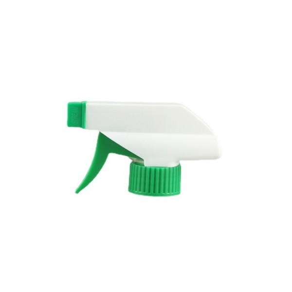 Quality Acid Resistant 750ml Spray Bottle 32 Oz Trigger Sprayer Green And White 24mm 28mm for sale