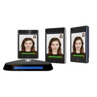 Quality Infrared Thermometer Temperature Screening Kiosk With Facial Recognition 10 Inch for sale