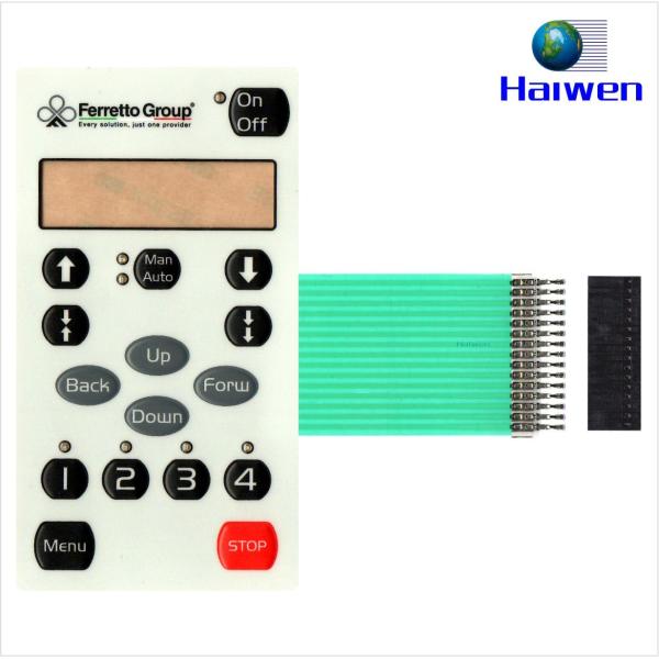 Quality Custom Design FPC Membrane Switch Waterproof With A Red Green Bi Color LEDs for sale