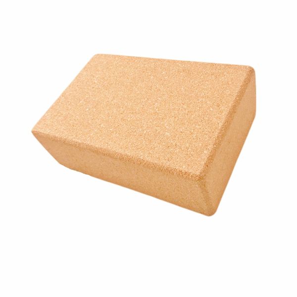 Quality 4" X 6" X 9" Large Lean Cork Yoga Block Bricks Lightweight for sale