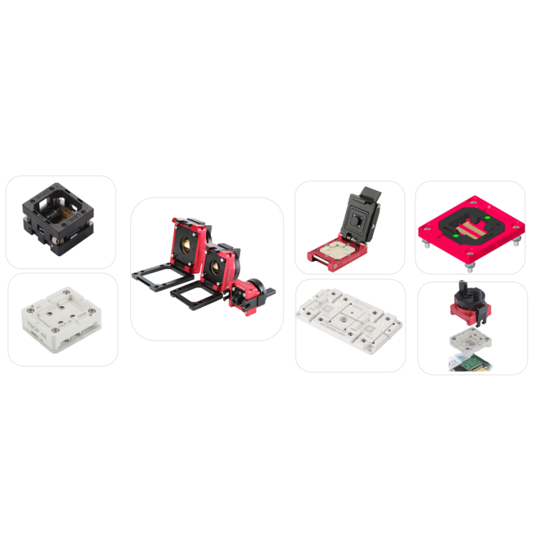 IC Test Socket Technical Image