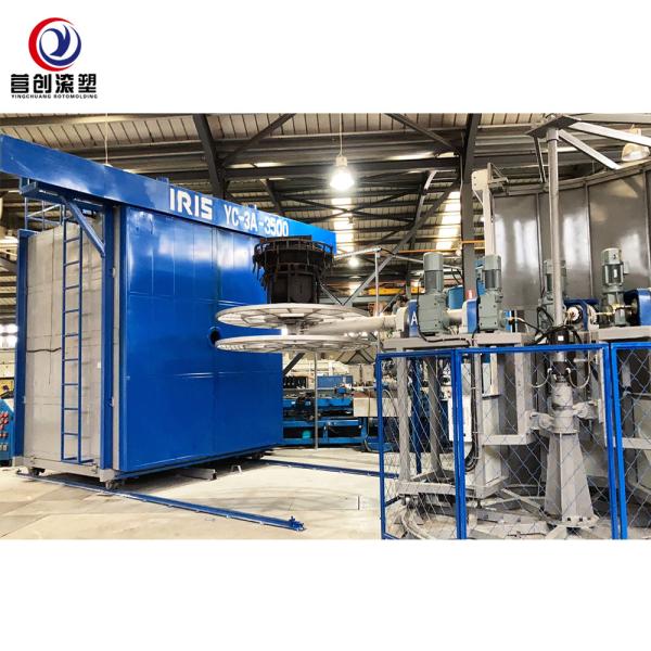 Quality Commission Multi Arms Carousel Rotary Moulding Machine Wate Tank Making for sale