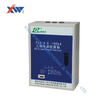 Quality Single Phase Tandem Lightning Surge Protector AC 385V 40kA Two Stage for sale