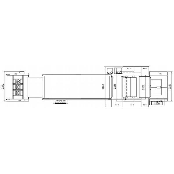 Quality 6200PCS/H UV Spot Coating Machine Glazing 1090x1440mm for sale