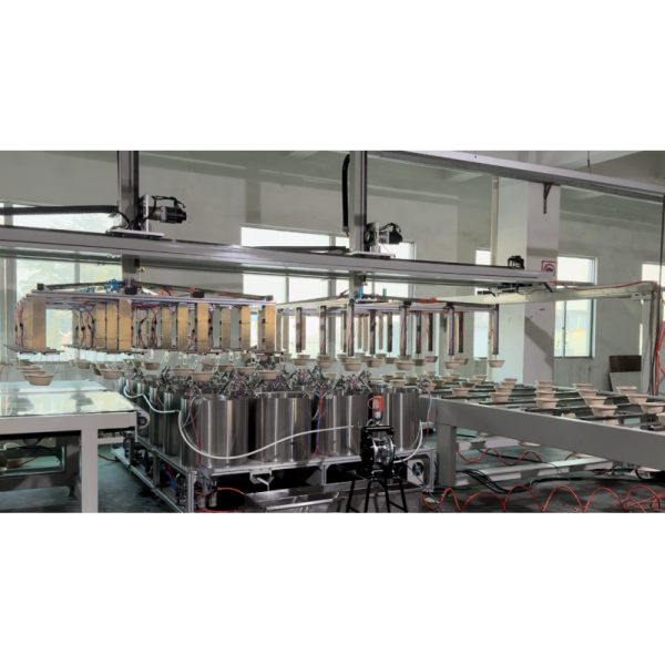 Quality Spin Coating Line for Eco-Friendly Tableware | Precision Internal Coating Solution for sale