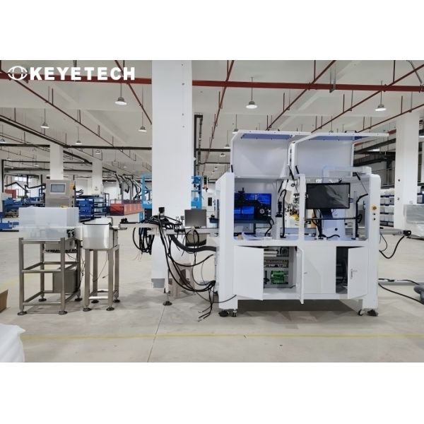 Quality Lubricant Oil Bottle Checkweigher with AI Vision Inspection Machine for sale