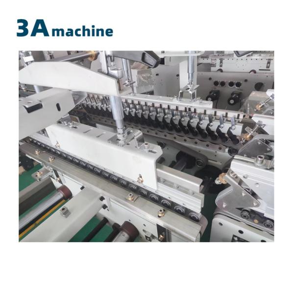 Quality Speed Carton Folding Machine CQT-850 with 14m*1.3m*1.4m Dimensions and 350 m/min for sale
