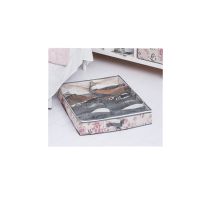 Quality Bloom Pattern Cozy Organizer , 12 Compartment Under The Bed Shoe Organizer for sale