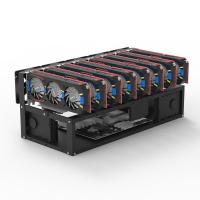 Quality Hot Selling Bitcoin Mining 8 gpu Mining Rig Ethereum Miners Support 8 Graphic for sale