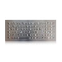 Quality Vandal Proof IP65 Stainless Steel Keyboard SUS304 For Outdoor Kiosk for sale