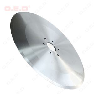 Quality 92HRA Carbide Slitter Blades , Large Diameter 350mm Rotary Shear Blades for sale