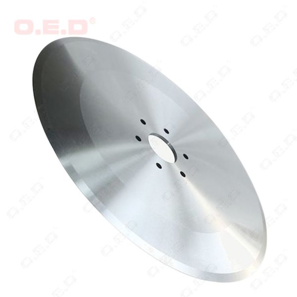 Quality 92HRA Carbide Slitter Blades , Large Diameter 350mm Rotary Shear Blades for sale