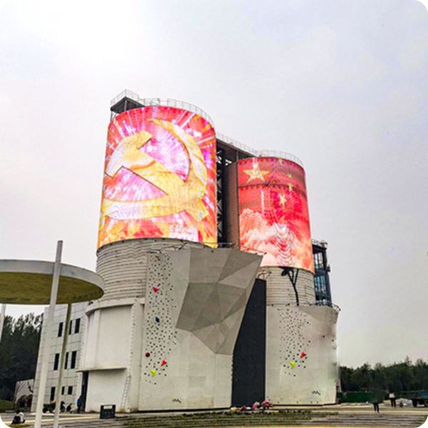 Quality Outdoor LED Mesh Screen 50000 Hours Waterproof And Dust Proof for sale