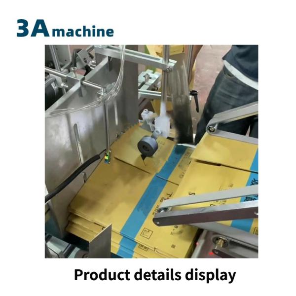 Quality Function 3 Bottom Lock Dual- Automatic Gluing Machine for Cardboard and for sale