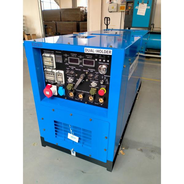 Quality BRUSHLESS Diesel Welding Machine EW500DST 1000KG for Construction Industry for sale