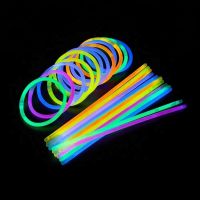 Quality 8 Inch Assorted Colors Glow Stick Bracelet 50pcs Perfect for Party 2 Years Shelf for sale