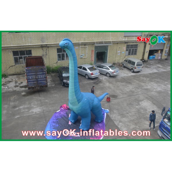 Quality Inflatable Christmas Dinosaur Fire Proof Inflatable Dragon Toy Dinosaur Oxford Cloth With CE / UL Blower for sale