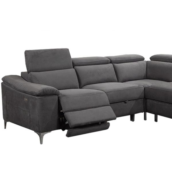 Quality Foldable 3 Seater Electric Recliner Sofa Bed Multifunctional Practical for sale
