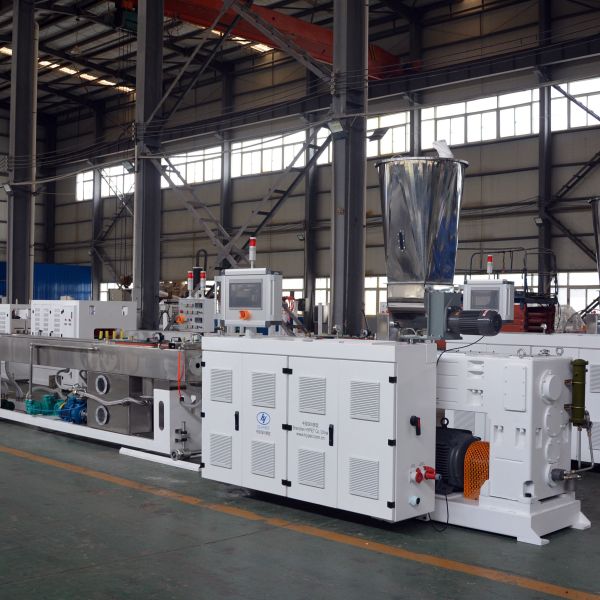 Quality Shenzhen HYPET 20-63 PVC Dual/Double Pipe Production Line for sale