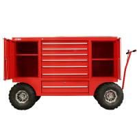 Quality Heavy Duty Texture Grain Powder Spray Surface Treatment Mobile Tool Trolley with for sale