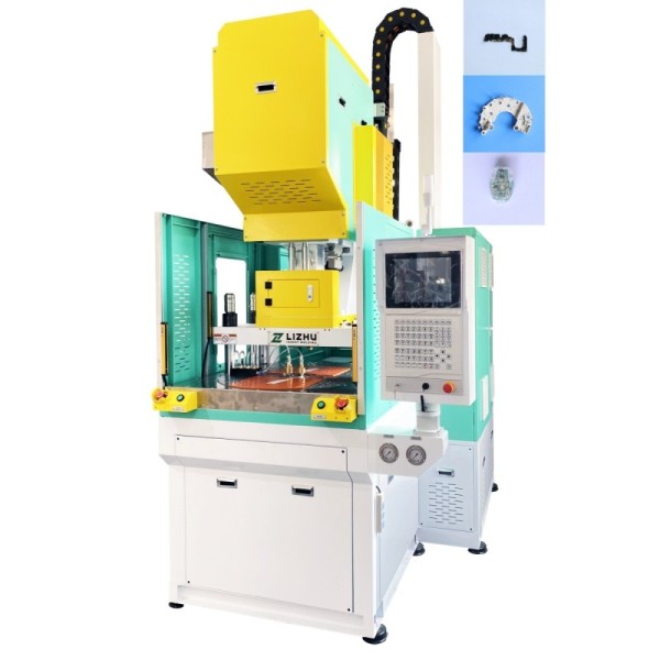 Quality 6000 Gram Hybrid Injection Molding Machine 45 Tons Silicone Vertical Molding for sale