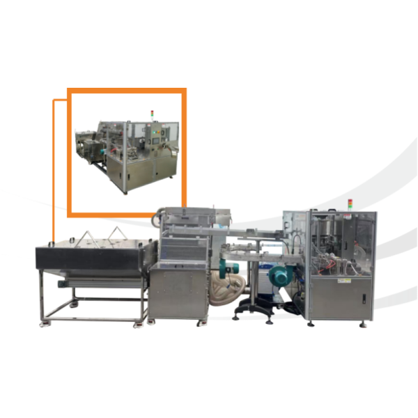 Quality 1200- 1600Caps/Min Cap Slitting Machine Cap Edge Cutting Machine 6KW for sale