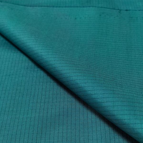 Quality 166*89 Anti Static Polyester Fabric 5mm Grid For Disposable Protective Gown for sale