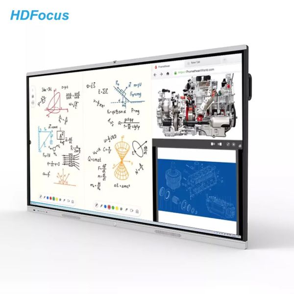 Quality 105inch Interactive Smart Board Interactive Smart Flat Panel for sale