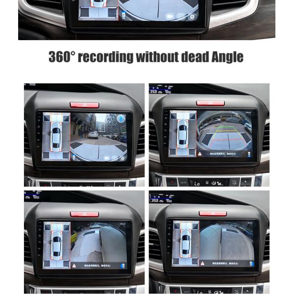 Quality Wired RV Backup Car Multimedia Navigation System 10in Dual Split Screen 9 To 36V for sale