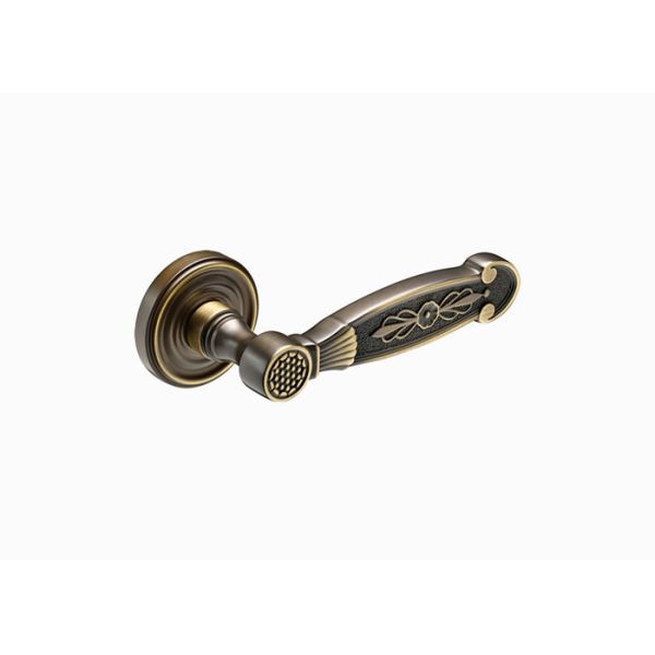 Quality Brass Entrance Classic Door Handles And Keys 137mm 60mm OEM Support for sale