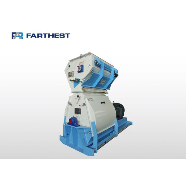 Quality Fattening Feed Hammer Mill Machine Electric Corn Grinding Machine Long Life for sale