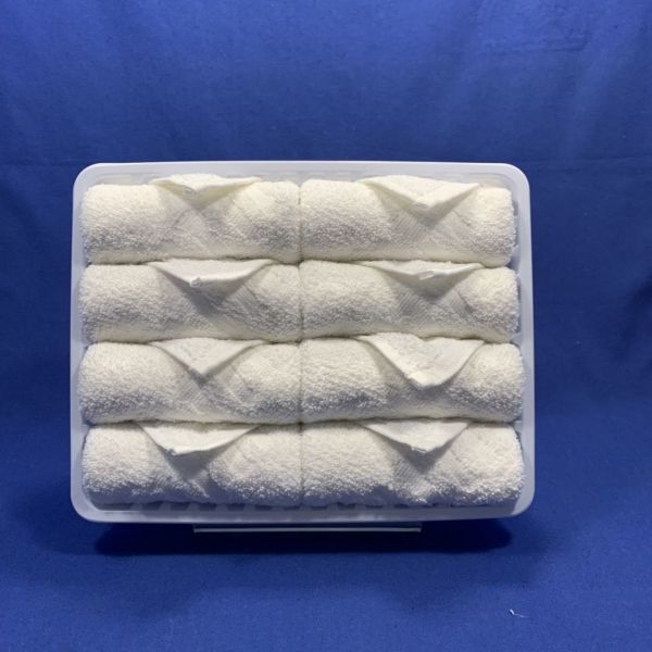 Quality Hot Cold 100% Cotton Airline Jacquard Towel for sale