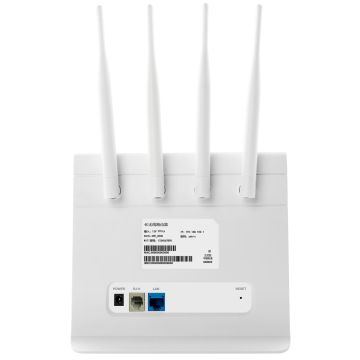 Quality 5dbi Antenna LTE Router Volte 1200Mbps 4G Sim Card Slot Router for sale