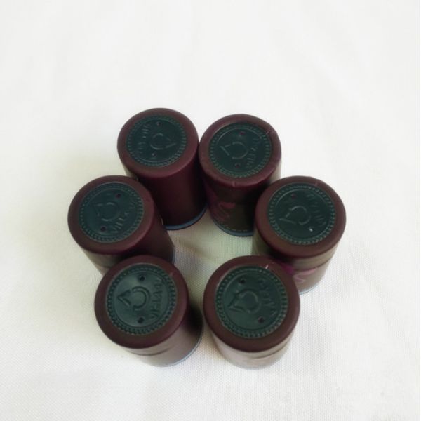 Quality Plastic PVC Custom Color Wine Bottle Shrink Caps Seals dustproof for sale