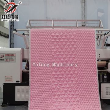 Quality 3.5kw Lock Stitch Multi Needle Quilting Machine Computerized For Sofa Seat Cover for sale