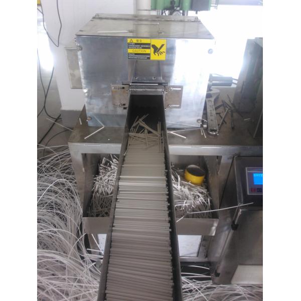 Quality Plastic Rattan Drinking Straw Making Machine , Lollipop Stick Making Machine for sale