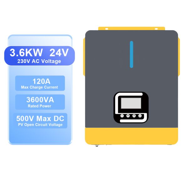 Quality 3.6kW Hybrid Solar Inverter 48V with MPPT and Lead-Acid Support for sale