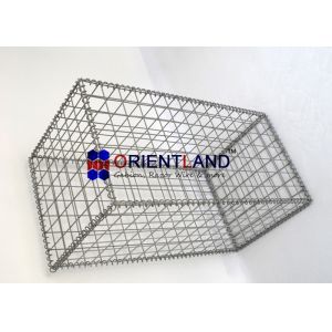 Quality Galvanised Steel Welded Gabion Baskets Fence Stable Performance Weather Proof for sale