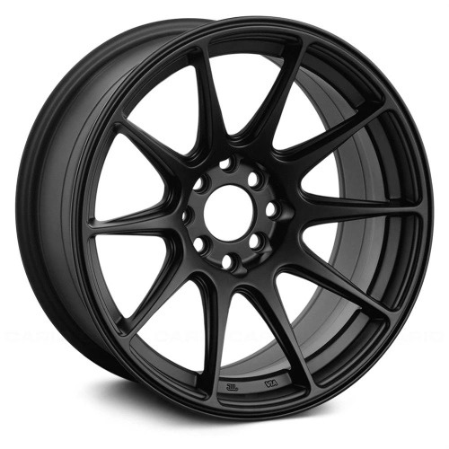 Quality Racing Mag wheels alloy rims flat black 527 for sale