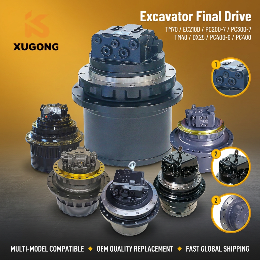 Quality TM70 EC210D PC200-7 PC300-7 TM40 DX25 PC400-6 PC400 Dozer Hydraulic Final Drive Motor Bearing Mini Excavator for EC360 for sale