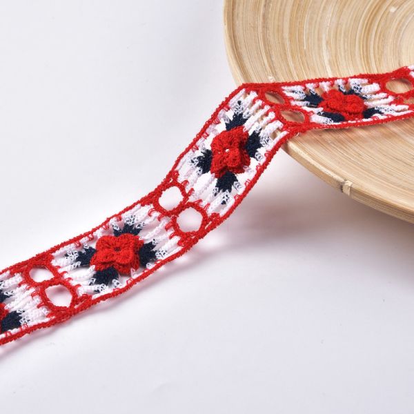 Quality Embroidery Lace Trim 45mm for sale