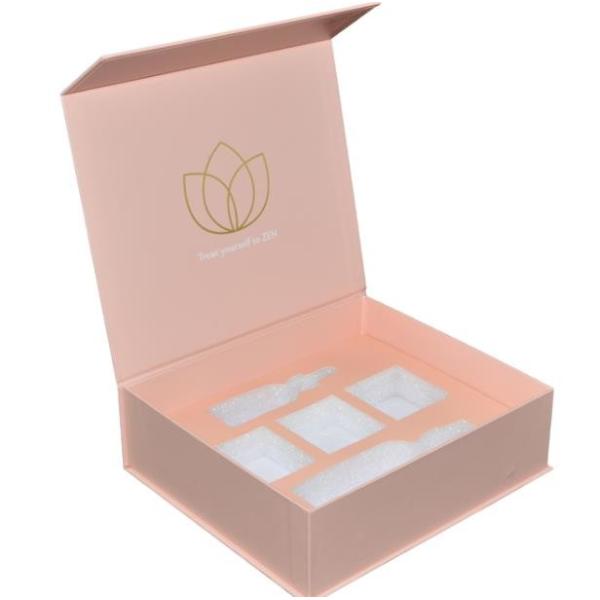 Quality 100x100x30mm FSC Cosmetic Packaging Boxes Luxury Custom Paper CMYK for sale
