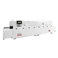 Quality Tunnel Drying Oven 3P5L Board Supporting Chain Conveyorized Oven for sale