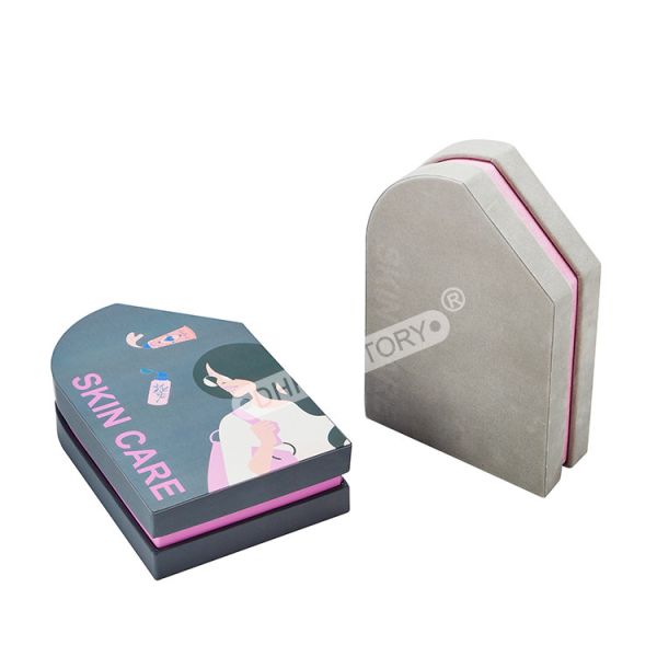 Quality Skincare Products Makeup Sample Box Essential Oil Packaging Box Fashionable for sale