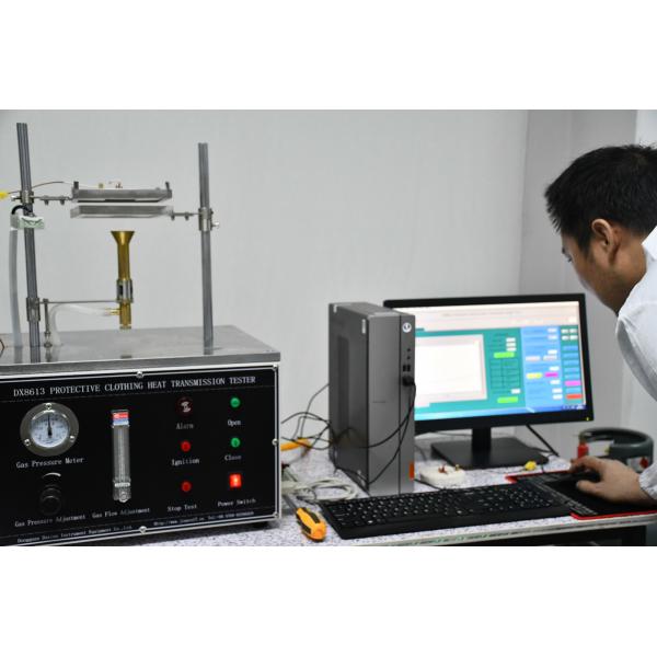 Quality BS EN 367 TPP Protective Clothing Convective Heat Testing Machine ISO 9151 for sale