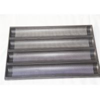 Quality MAXXI Aluminium Steel 1.2mm Perforated Baguette Pan for sale