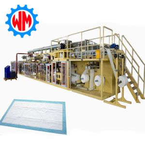 Quality Full Servo Underpad Making Machine 350meters/Min Auto Stacker With CE for sale